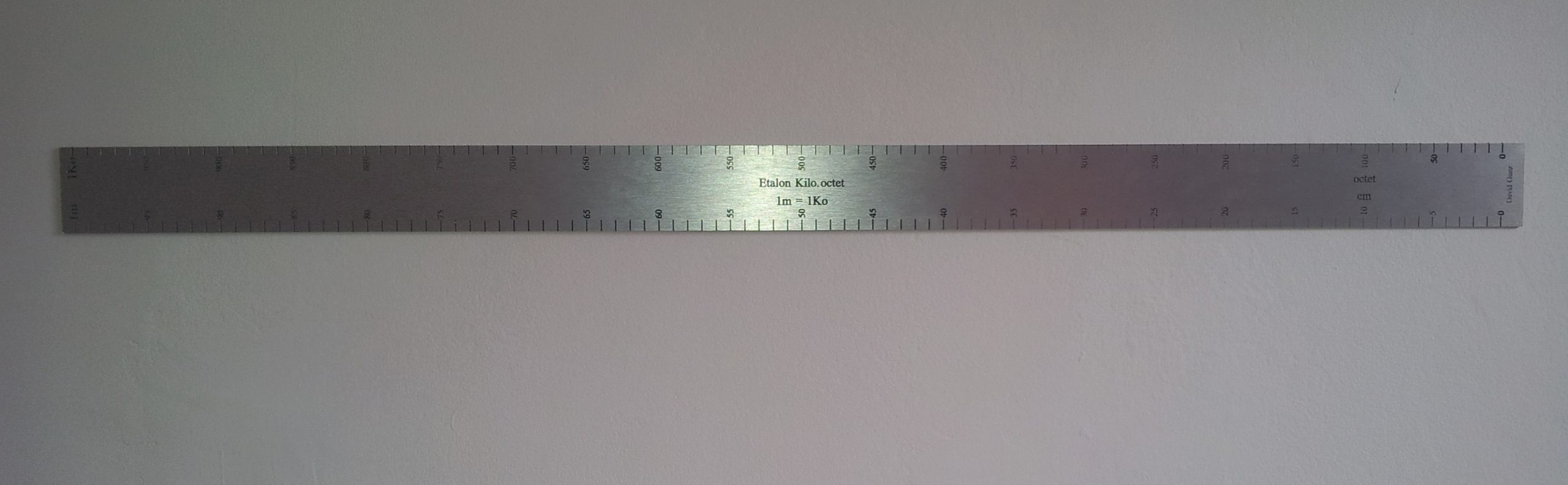 Etalon Kilo-Octet | David Guez